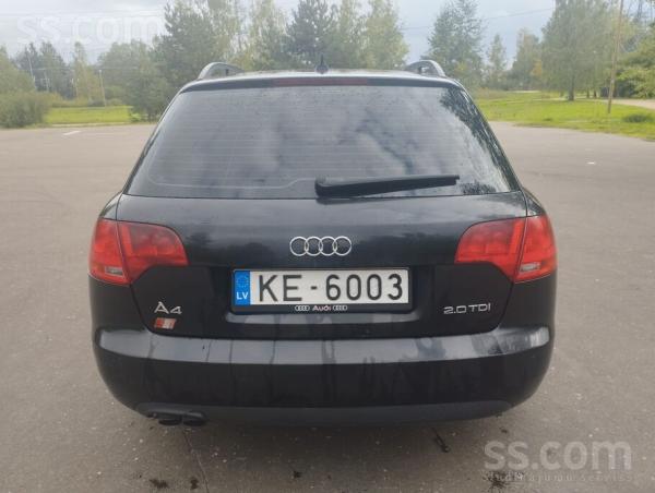 Melns Audi A4 2007 Jūrmala, ar dzinēja tilpumu 2.00 L un nobraukumu 345 tūkst. km par 1950 €, foto 4 vietnē AUTOMOTO.COM.LV