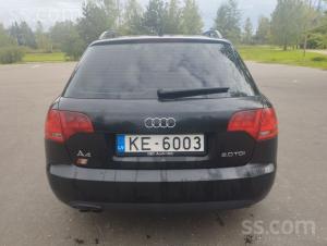 Black Audi A4 2007 in Jurmala, with an engine capacity of 2.00 L and mileage of 345 thousand km for 1950 €, photo 4 on AUTOMOTO.COM.LV