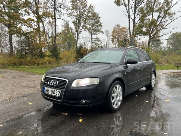 Black Audi A4 2007 in Aluksne, with an engine capacity of 2.00 L and mileage of 0 thousand km for 1850 €, photo 1 on AUTOMOTO.COM.LV