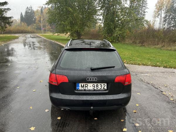 Black Audi A4 2007 in Aluksne, with an engine capacity of 2.00 L and mileage of 0 thousand km for 1850 €, photo 8 on AUTOMOTO.COM.LV