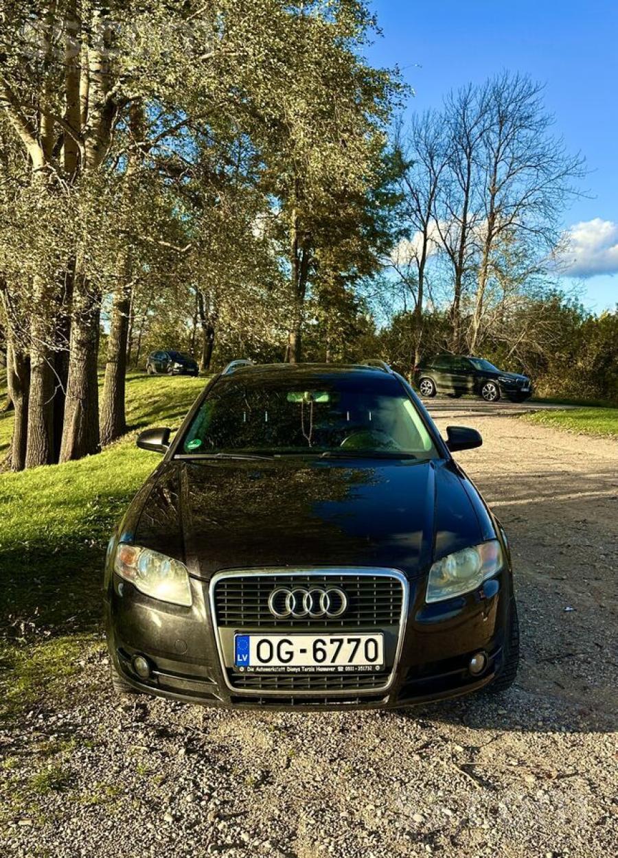 Black Audi A4 2007 in Daugavpils, with an engine capacity of 2.00 L and mileage of 331 thousand km for 3100 €, photo 3 on AUTOMOTO.COM.LV