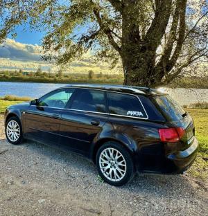 Black Audi A4 2007 in Daugavpils, with an engine capacity of 2.00 L and mileage of 331 thousand km for 3100 €, photo 4 on AUTOMOTO.COM.LV