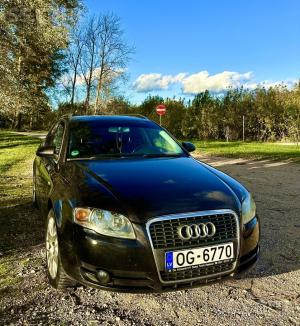 Black Audi A4 2007 in Daugavpils, with an engine capacity of 2.00 L and mileage of 331 thousand km for 3100 €, photo 8 on AUTOMOTO.COM.LV