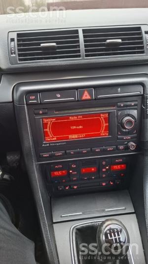 Black Audi A4 2007 in Daugavpils, with an engine capacity of 2.00 L and mileage of 331 thousand km for 3100 €, photo 20 on AUTOMOTO.COM.LV