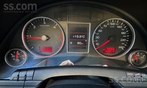 Black Audi A4 2007 in Daugavpils, with an engine capacity of 2.00 L and mileage of 331 thousand km for 3100 €, photo 25 on AUTOMOTO.COM.LV