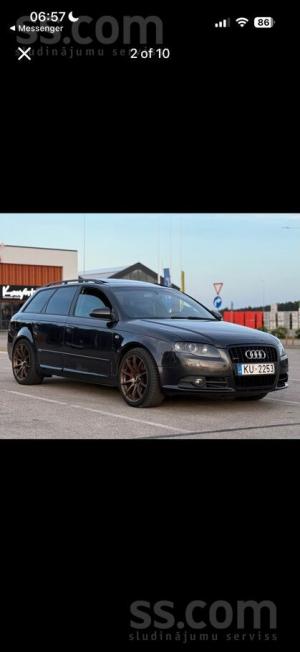 Black Audi A4 2007 in Riga, with an engine capacity of 3.00 L and mileage of 0 thousand km for 4300 €, photo 1 on AUTOMOTO.COM.LV
