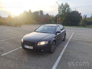 Black Audi A4 2007 in Riga, with an engine capacity of 2.00 L and mileage of 474 thousand km for 1680 €, photo 1 on AUTOMOTO.COM.LV