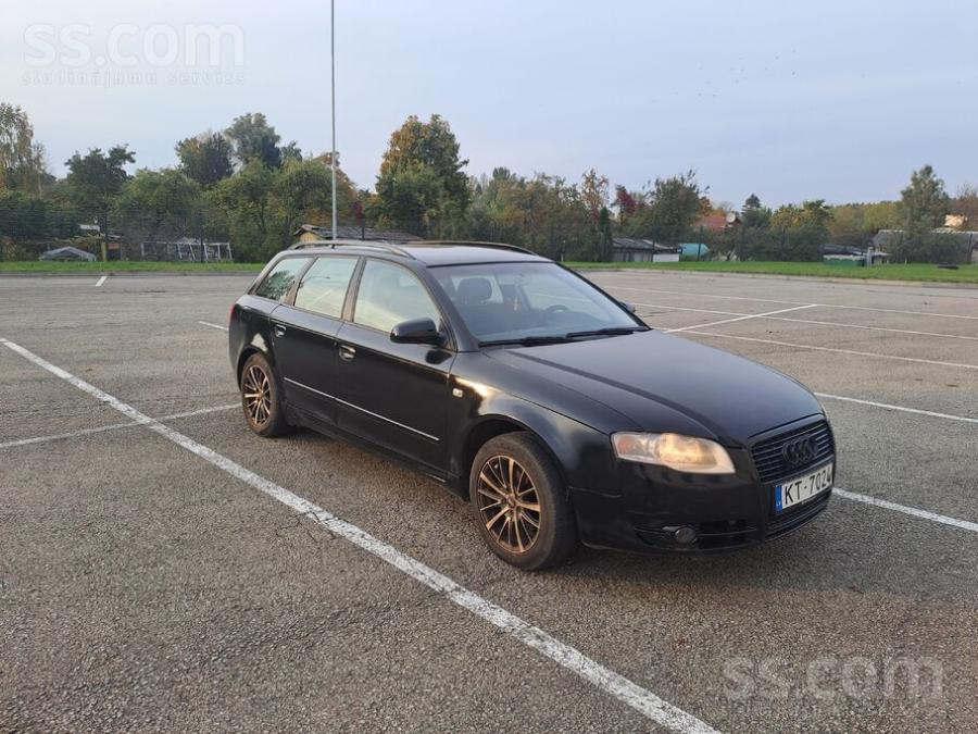 Black Audi A4 2007 in Riga, with an engine capacity of 2.00 L and mileage of 474 thousand km for 1680 €, photo 3 on AUTOMOTO.COM.LV