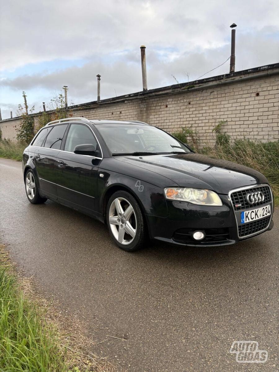 Melns Audi A4 2007 Jurbarkas, ar dzinēja tilpumu 2.00 L un nobraukumu 313 tūkst. km par 2000 €, foto 4 vietnē AUTOMOTO.COM.LV