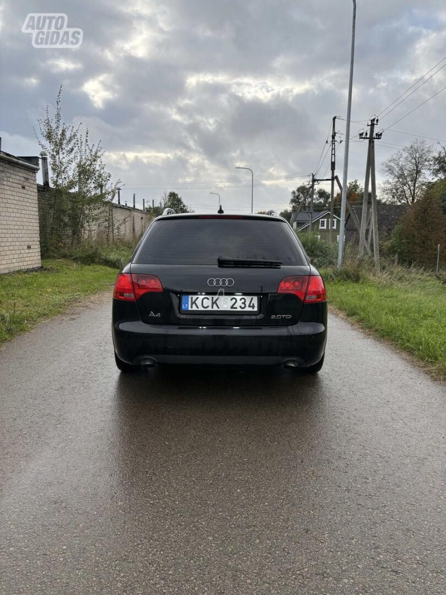 Melns Audi A4 2007 Jurbarkas, ar dzinēja tilpumu 2.00 L un nobraukumu 313 tūkst. km par 2000 €, foto 6 vietnē AUTOMOTO.COM.LV