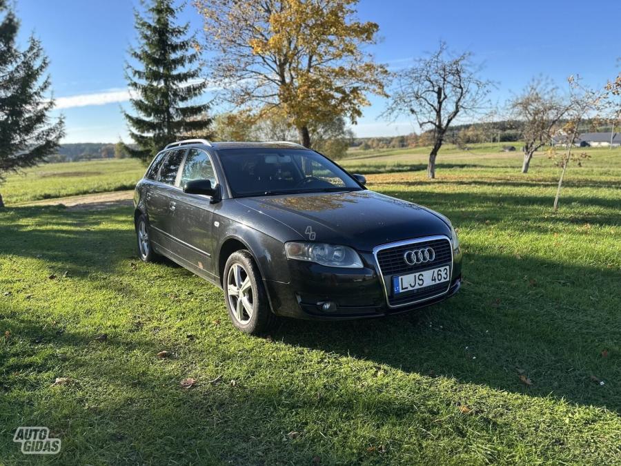 Melns Audi A4 2007 Ignalina, ar dzinēja tilpumu 2.00 L un nobraukumu 378 tūkst. km par 1700 €, foto 1 vietnē AUTOMOTO.COM.LV