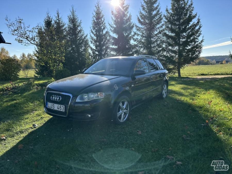 Melns Audi A4 2007 Ignalina, ar dzinēja tilpumu 2.00 L un nobraukumu 378 tūkst. km par 1700 €, foto 4 vietnē AUTOMOTO.COM.LV
