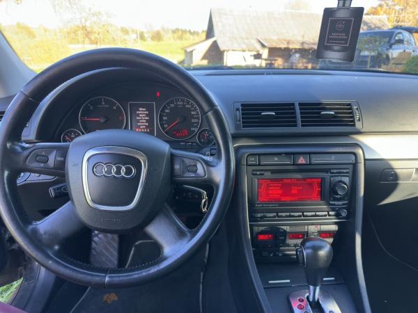 Black Audi A4 2007 in Ignalina, with an engine capacity of 2.00 L and mileage of 378 thousand km for 1700 €, photo 7 on AUTOMOTO.COM.LV