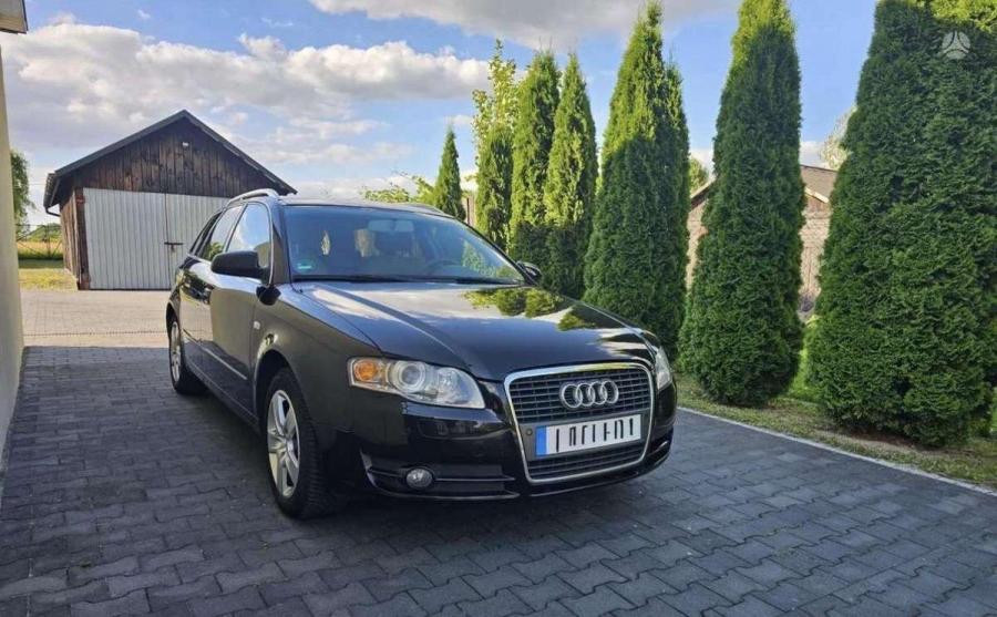 Melns Audi A4 2007 Viļņa, ar dzinēja tilpumu 2.00 L un nobraukumu 289 tūkst. km par 1900 €, foto 3 vietnē AUTOMOTO.COM.LV