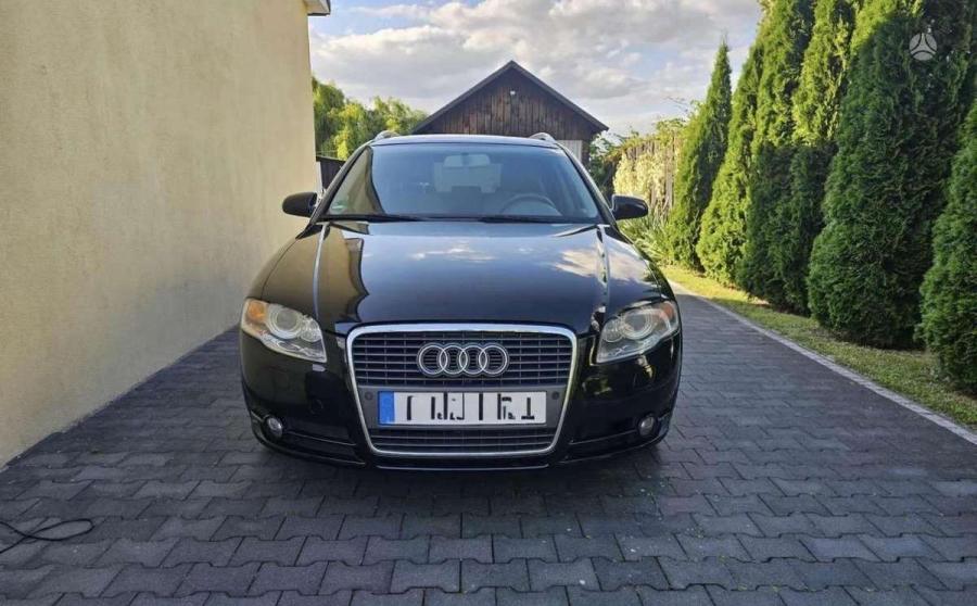 Melns Audi A4 2007 Viļņa, ar dzinēja tilpumu 2.00 L un nobraukumu 289 tūkst. km par 1900 €, foto 4 vietnē AUTOMOTO.COM.LV