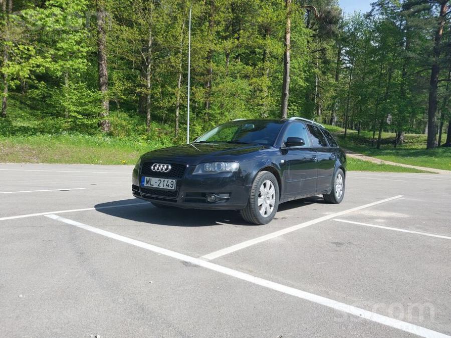 Melns Audi A4 2008 Alūksne, ar dzinēja tilpumu 2.70 L un nobraukumu 0 tūkst. km par 4500 €, foto 1 vietnē AUTOMOTO.COM.LV