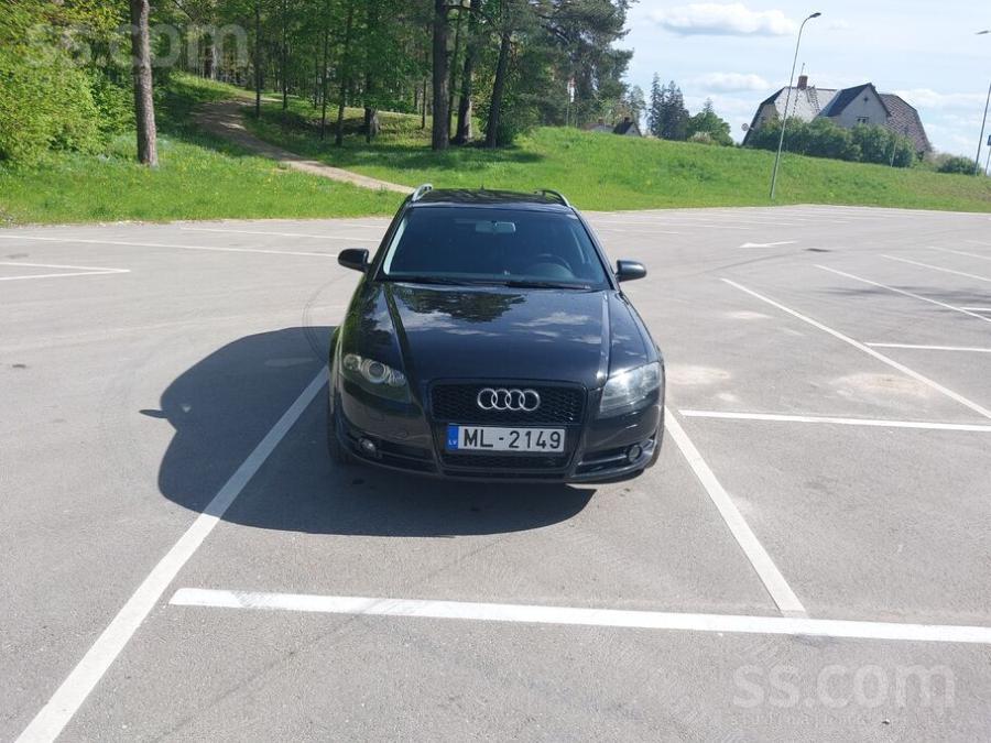 Melns Audi A4 2008 Alūksne, ar dzinēja tilpumu 2.70 L un nobraukumu 0 tūkst. km par 4500 €, foto 4 vietnē AUTOMOTO.COM.LV
