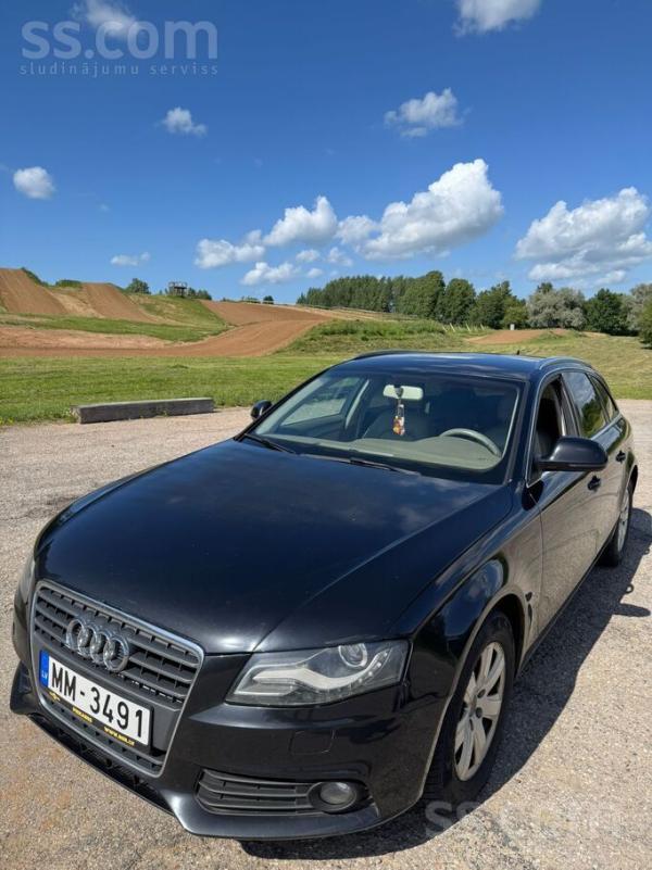 Black Audi A4 2008 in Liepaja, with an engine capacity of 2.00 L and mileage of 378 thousand km for 3000 €, photo 9 on AUTOMOTO.COM.LV