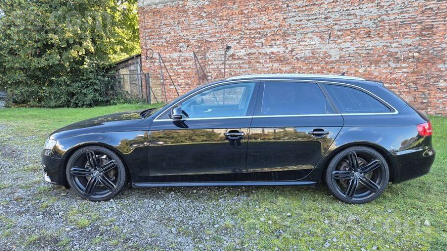 Black Audi A4 2008 in Liepaja, with an engine capacity of 2.00 L and mileage of 335 thousand km for 6250 €, photo 8 on AUTOMOTO.COM.LV