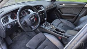 Black Audi A4 2008 in Liepaja, with an engine capacity of 2.00 L and mileage of 335 thousand km for 6250 €, photo 12 on AUTOMOTO.COM.LV