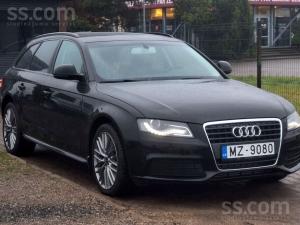 Black Audi A4 2008 in Cesis, with an engine capacity of 2.00 L and mileage of 308 thousand km for 5650 €, photo 2 on AUTOMOTO.COM.LV