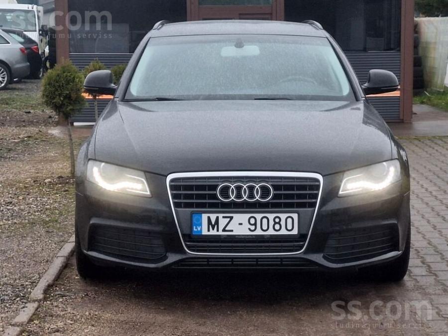 Black Audi A4 2008 in Cesis, with an engine capacity of 2.00 L and mileage of 308 thousand km for 5650 €, photo 3 on AUTOMOTO.COM.LV