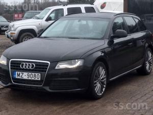 Black Audi A4 2008 in Cesis, with an engine capacity of 2.00 L and mileage of 308 thousand km for 5650 €, photo 4 on AUTOMOTO.COM.LV