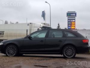 Black Audi A4 2008 in Cesis, with an engine capacity of 2.00 L and mileage of 308 thousand km for 5650 €, photo 7 on AUTOMOTO.COM.LV