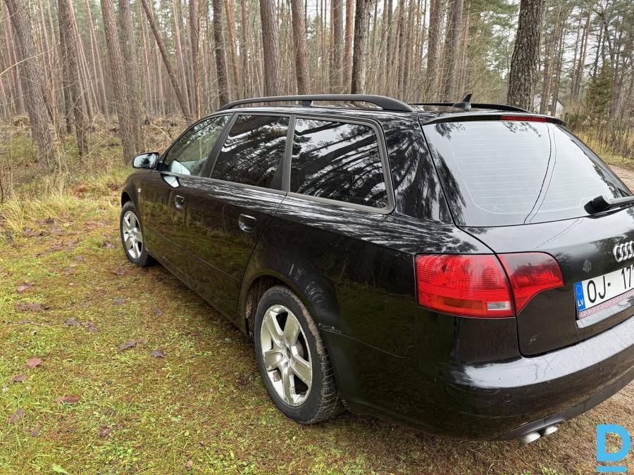 Black Audi A4 2008 in Jurmala, with an engine capacity of 2.00 L and mileage of 415 thousand km for 3700 €, photo 7 on AUTOMOTO.COM.LV