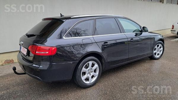 Black Audi A4 2008 in Ogre, with an engine capacity of 2.00 L and mileage of 0 thousand km for 5950 €, photo 2 on AUTOMOTO.COM.LV