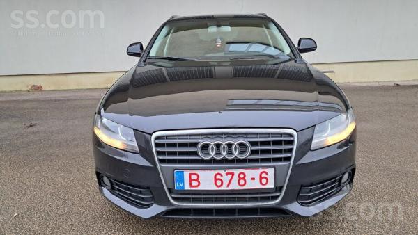 Black Audi A4 2008 in Ogre, with an engine capacity of 2.00 L and mileage of 0 thousand km for 5950 €, photo 3 on AUTOMOTO.COM.LV