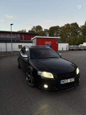 Black Audi A4 2008 in Kelme, with an engine capacity of 1.99 L and mileage of 363 thousand km for 4100 €, photo  on AUTOMOTO.COM.LV