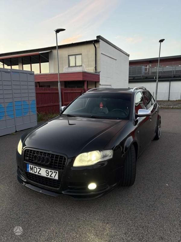 Black Audi A4 2008 in Kelme, with an engine capacity of 1.99 L and mileage of 363 thousand km for 4100 €, photo 2 on AUTOMOTO.COM.LV