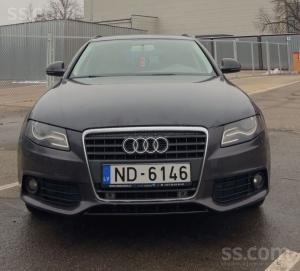 Black Audi A4 2008 in Daugavpils, with an engine capacity of 2.00 L and mileage of 332 thousand km for 4500 €, photo 2 on AUTOMOTO.COM.LV