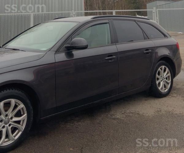 Black Audi A4 2008 in Daugavpils, with an engine capacity of 2.00 L and mileage of 332 thousand km for 4500 €, photo 4 on AUTOMOTO.COM.LV
