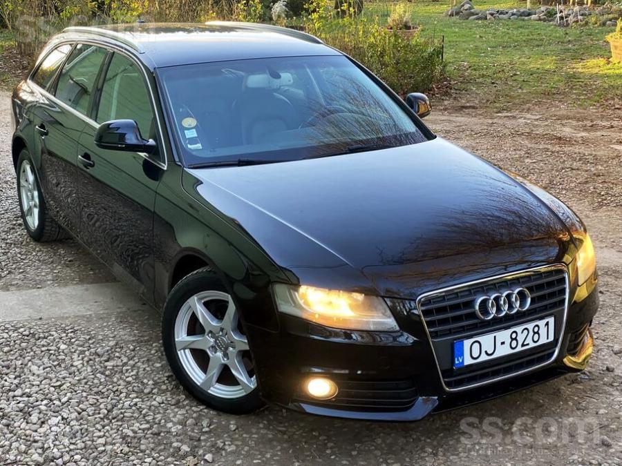 Melns Audi A4 2008 Rīga, ar dzinēja tilpumu 2.00 L un nobraukumu 310 tūkst. km par 5900 €, foto 4 vietnē AUTOMOTO.COM.LV