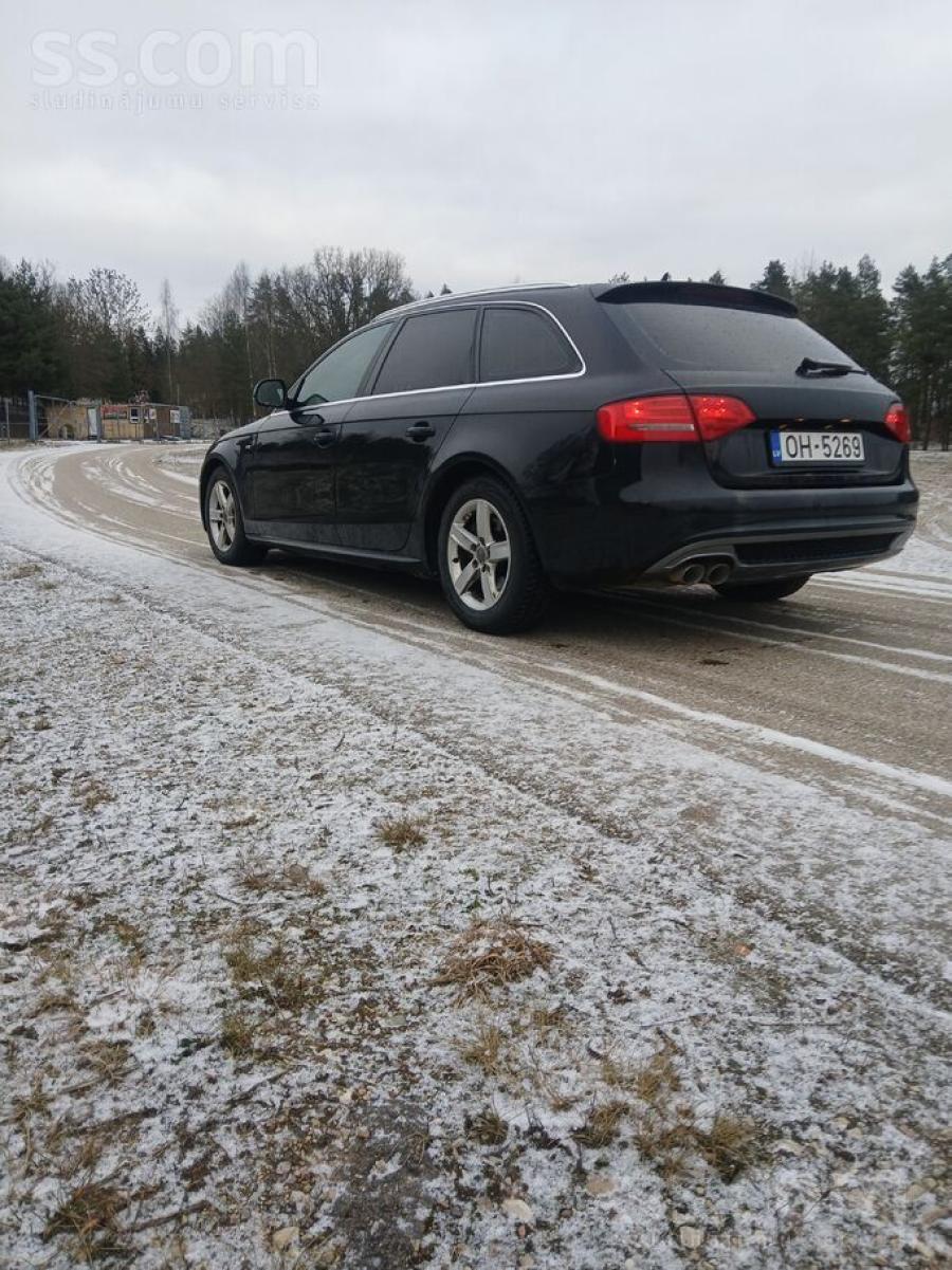 Черный Ауди А4 2008 в Мадона, объемом двигателя 2.00 л и пробегом 376 тыс. км за 3590 €, фото 4 на AUTOMOTO.COM.LV