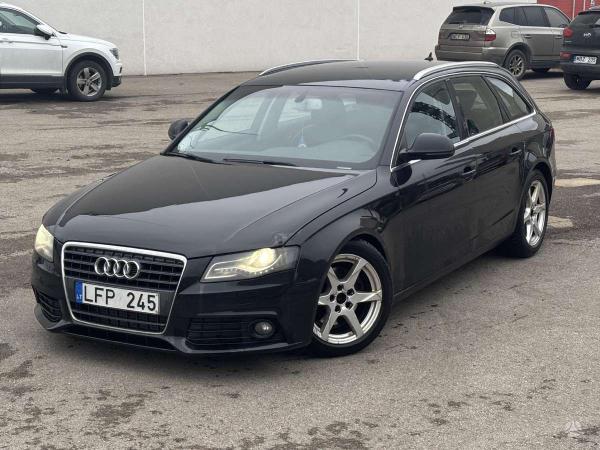 Black Audi A4 2008 in Kaunas, with an engine capacity of 1.97 L and mileage of 505 thousand km for 3000 €, photo 1 on AUTOMOTO.COM.LV
