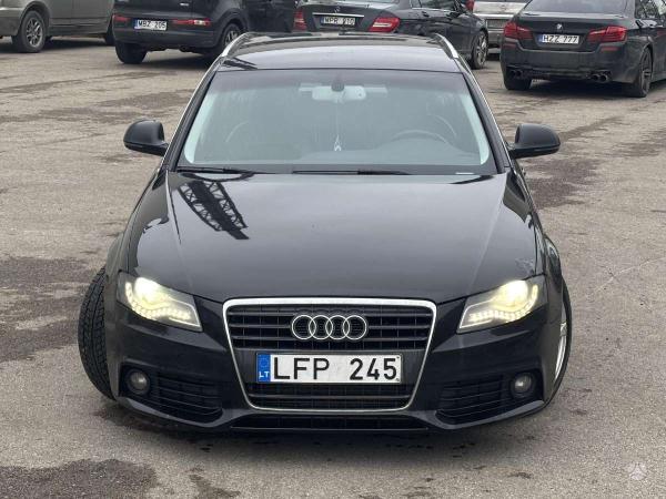 Black Audi A4 2008 in Kaunas, with an engine capacity of 1.97 L and mileage of 505 thousand km for 3000 €, photo 2 on AUTOMOTO.COM.LV