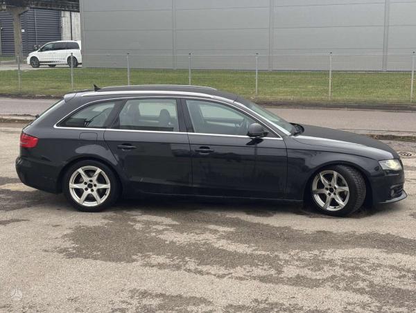 Black Audi A4 2008 in Kaunas, with an engine capacity of 1.97 L and mileage of 505 thousand km for 3000 €, photo 4 on AUTOMOTO.COM.LV