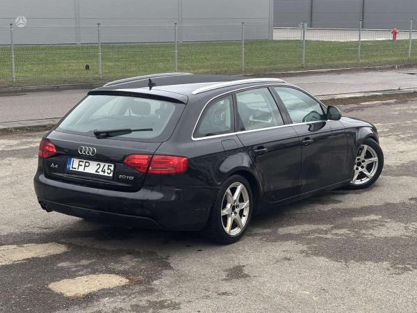 Black Audi A4 2008 in Kaunas, with an engine capacity of 1.97 L and mileage of 505 thousand km for 3000 €, photo 5 on AUTOMOTO.COM.LV