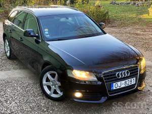 Black Audi A4 2008 in Riga, with an engine capacity of 2.00 L and mileage of 300 thousand km for 5900 €, photo 2 on AUTOMOTO.COM.LV
