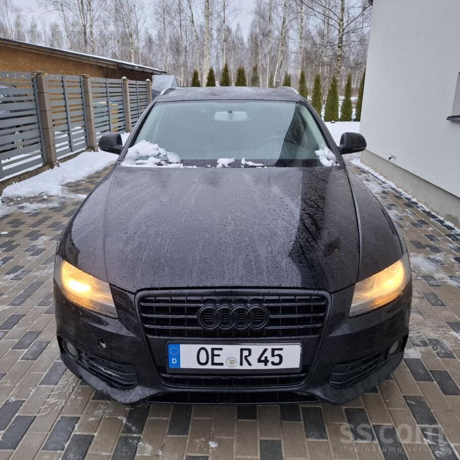 Melns Audi A4 2008 Jelgava, ar dzinēja tilpumu 2.00 L un nobraukumu 293 tūkst. km par 3200 €, foto 2 vietnē AUTOMOTO.COM.LV