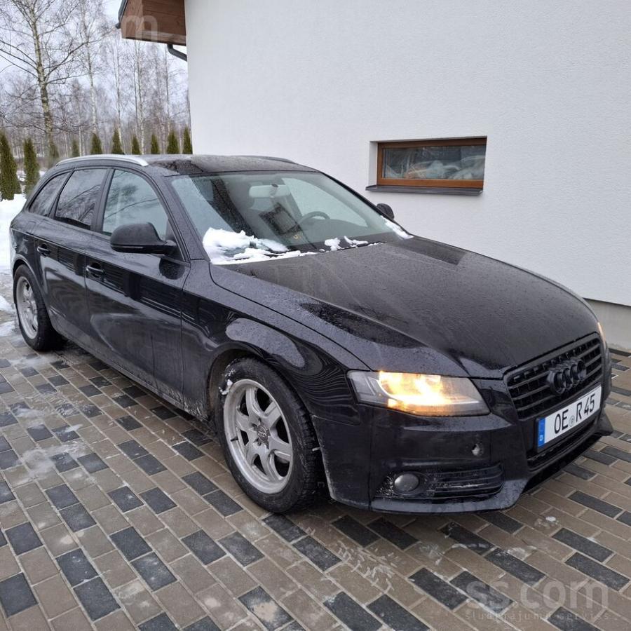 Melns Audi A4 2008 Jelgava, ar dzinēja tilpumu 2.00 L un nobraukumu 293 tūkst. km par 3200 €, foto 3 vietnē AUTOMOTO.COM.LV