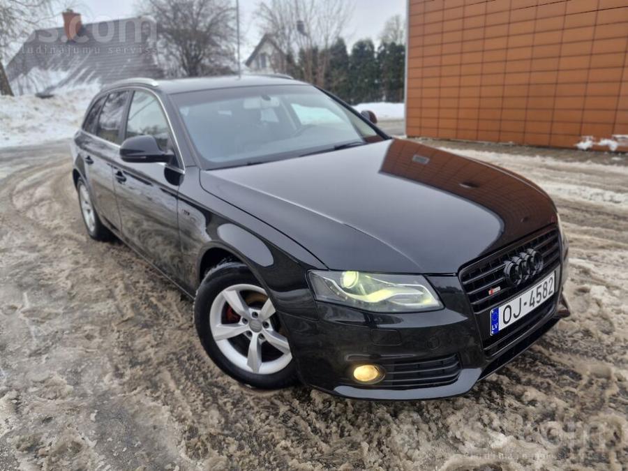 Melns Audi A4 2008 Rīga, ar dzinēja tilpumu 1.90 L un nobraukumu 308 tūkst. km par 5990 €, foto 1 vietnē AUTOMOTO.COM.LV