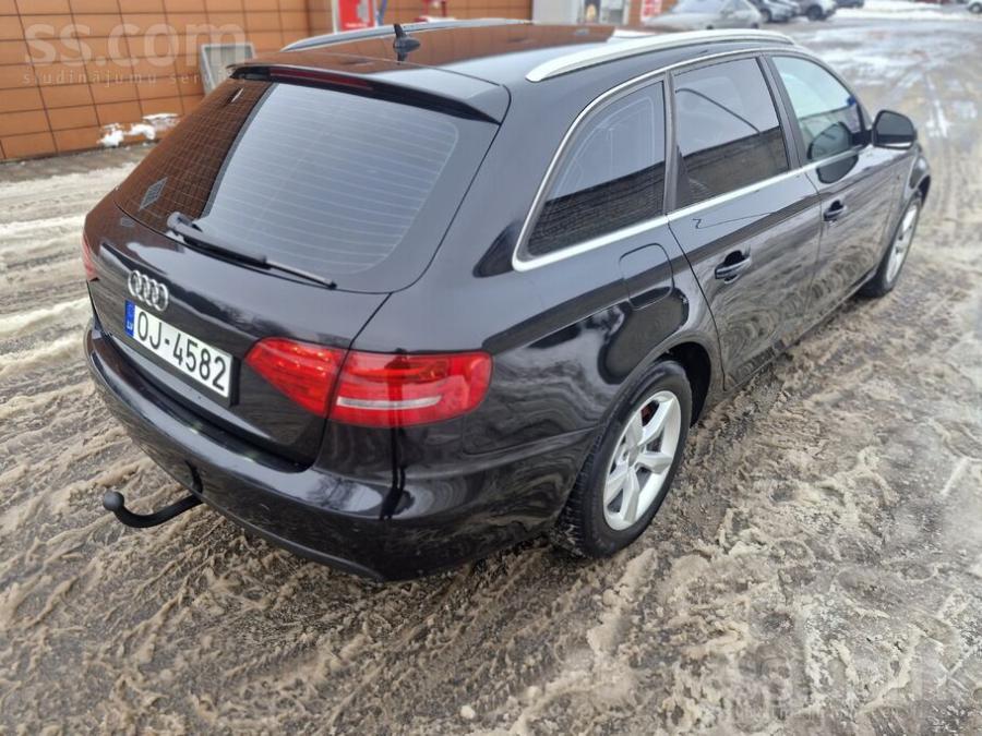 Melns Audi A4 2008 Rīga, ar dzinēja tilpumu 1.90 L un nobraukumu 308 tūkst. km par 5990 €, foto 6 vietnē AUTOMOTO.COM.LV