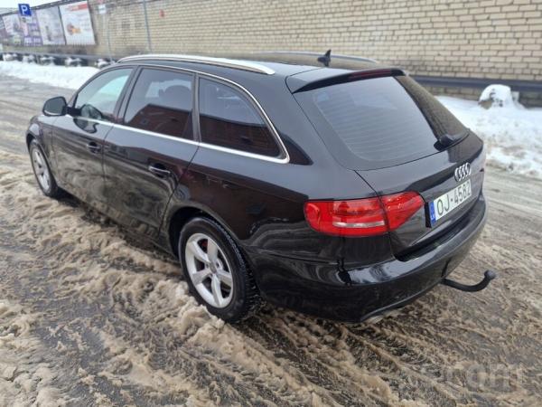 Black Audi A4 2008 in Riga, with an engine capacity of 1.90 L and mileage of 308 thousand km for 5990 €, photo 8 on AUTOMOTO.COM.LV