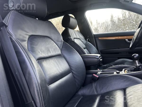 Black Audi A4 2008 in Rezekne, with an engine capacity of 2.00 L and mileage of 262 thousand km for 4250 €, photo 9 on AUTOMOTO.COM.LV