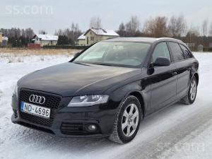 Melns Audi A4 2008 Rīga, ar dzinēja tilpumu 2.00 L un nobraukumu 390 tūkst. km par 4150 €, foto 2 vietnē AUTOMOTO.COM.LV