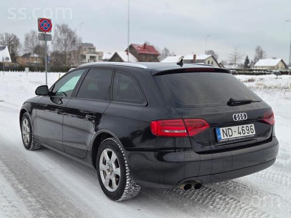 Black Audi A4 2008 in Riga, with an engine capacity of 2.00 L and mileage of 390 thousand km for 4150 €, photo 3 on AUTOMOTO.COM.LV